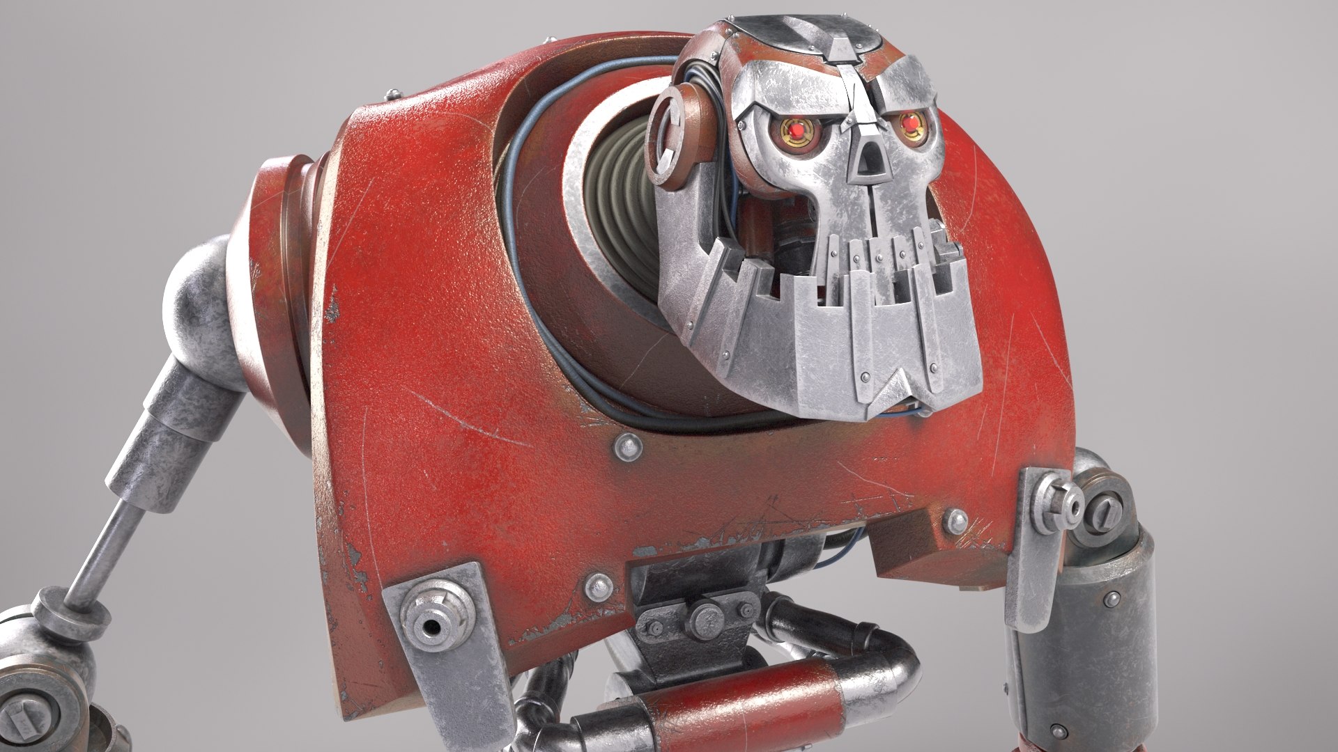 Robot Fighter 3D Model - TurboSquid 1679279