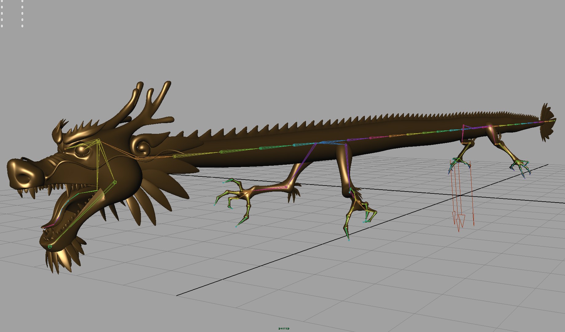 Motion Dragon 3d Ma