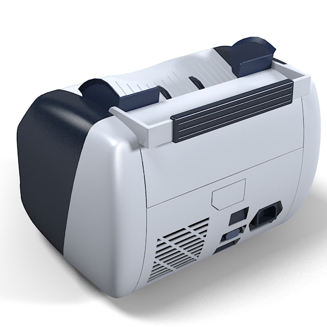 3d Model Currency Money Counter C-600