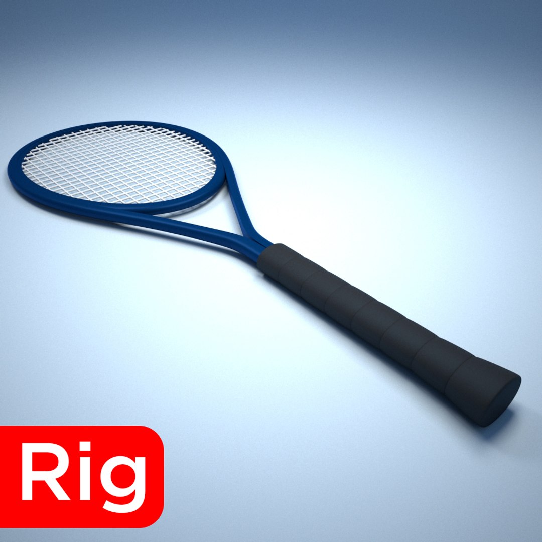 3D Racket Tennis Sport - TurboSquid 1404532