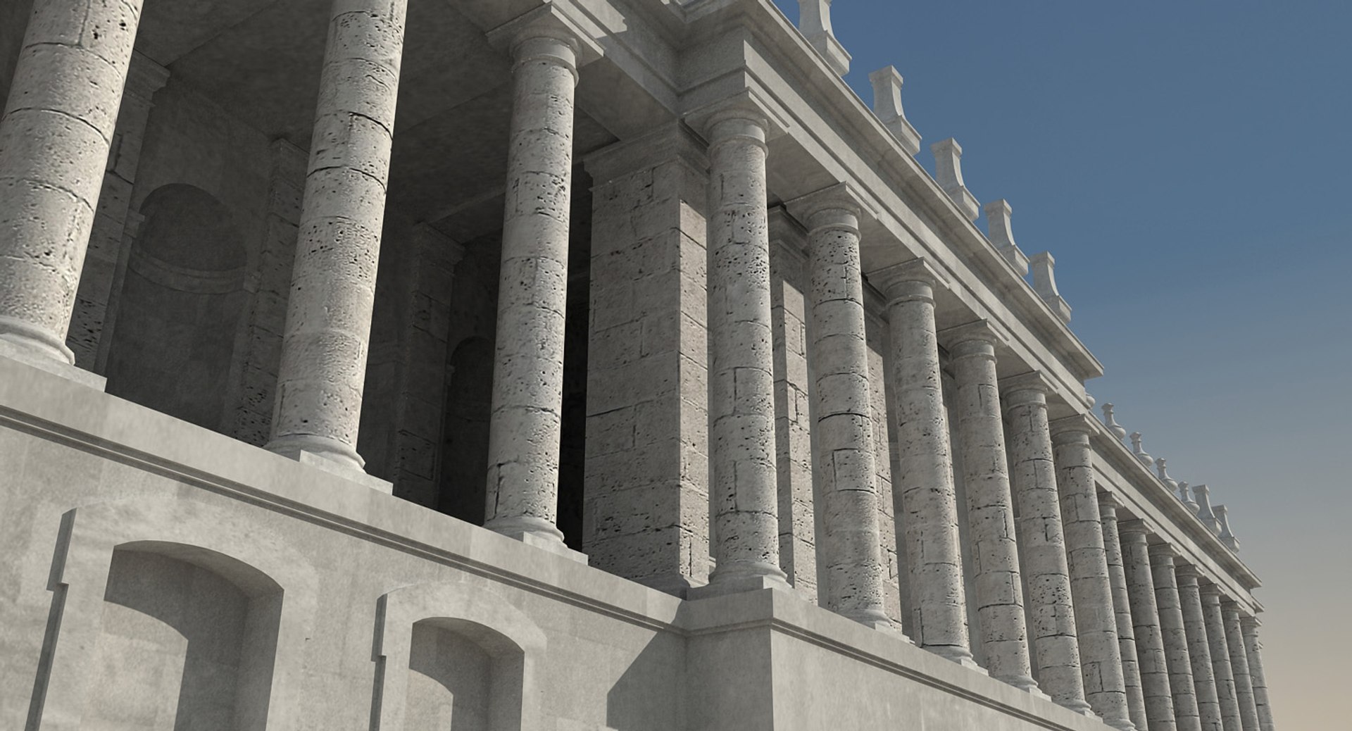 3D Temple Building - TurboSquid 1256611