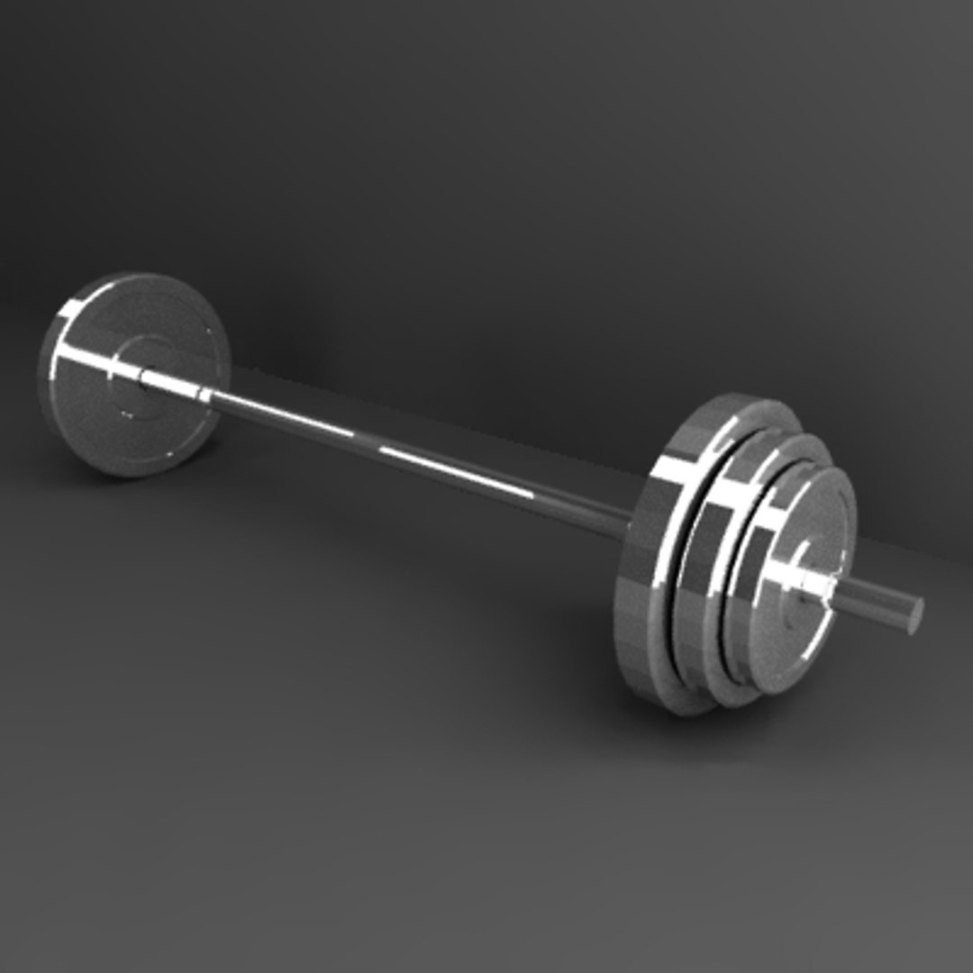 Cage Barbell 3d Model