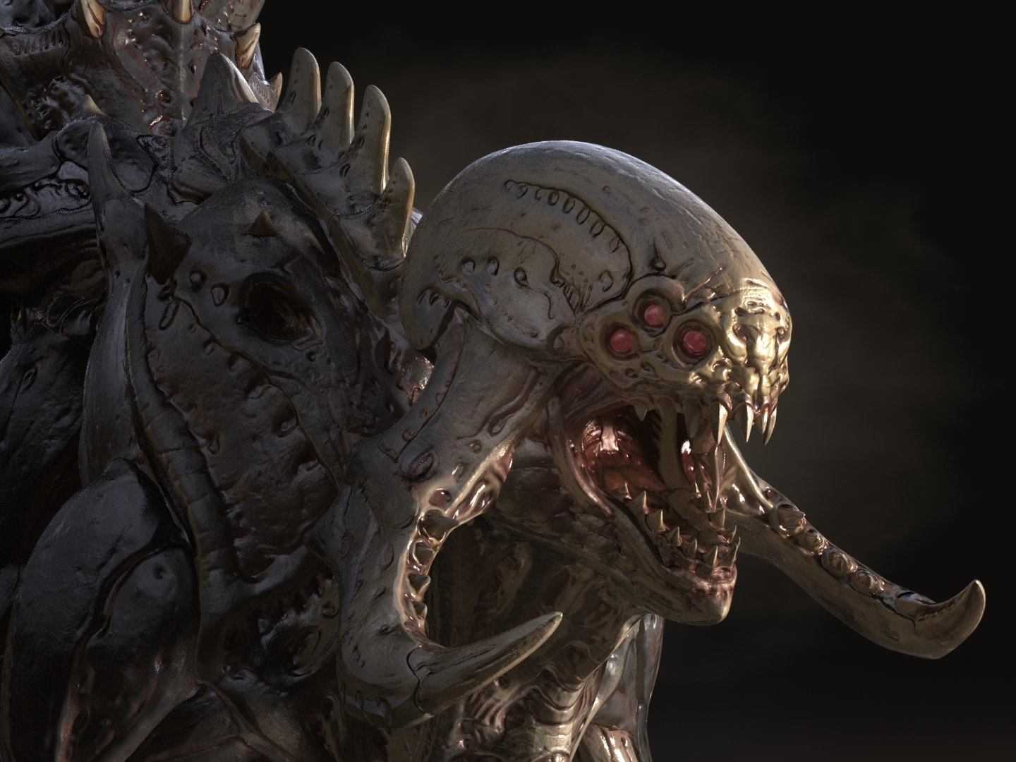 Creature pack hd model - TurboSquid 1204240