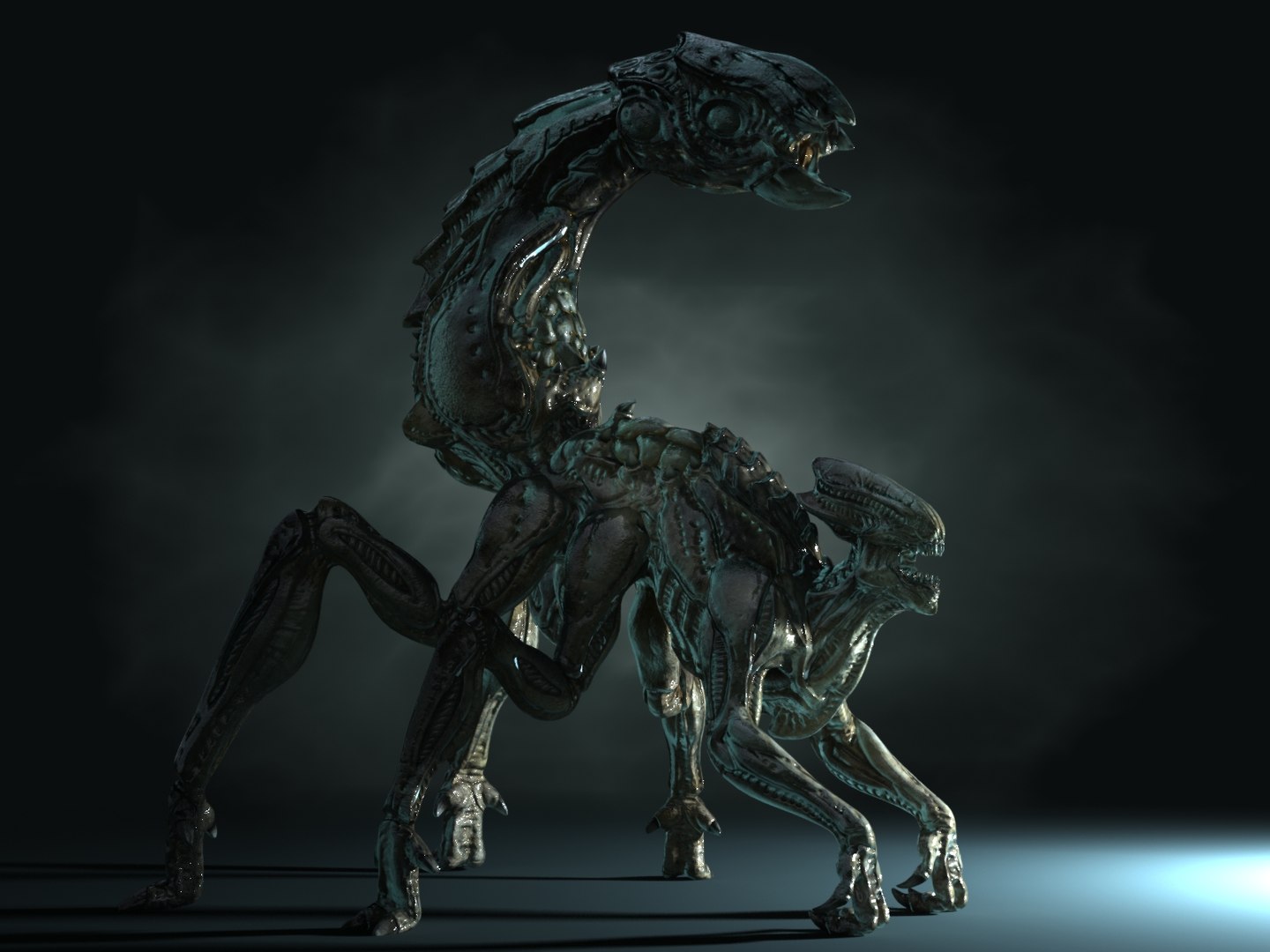 Creature pack hd model - TurboSquid 1204240