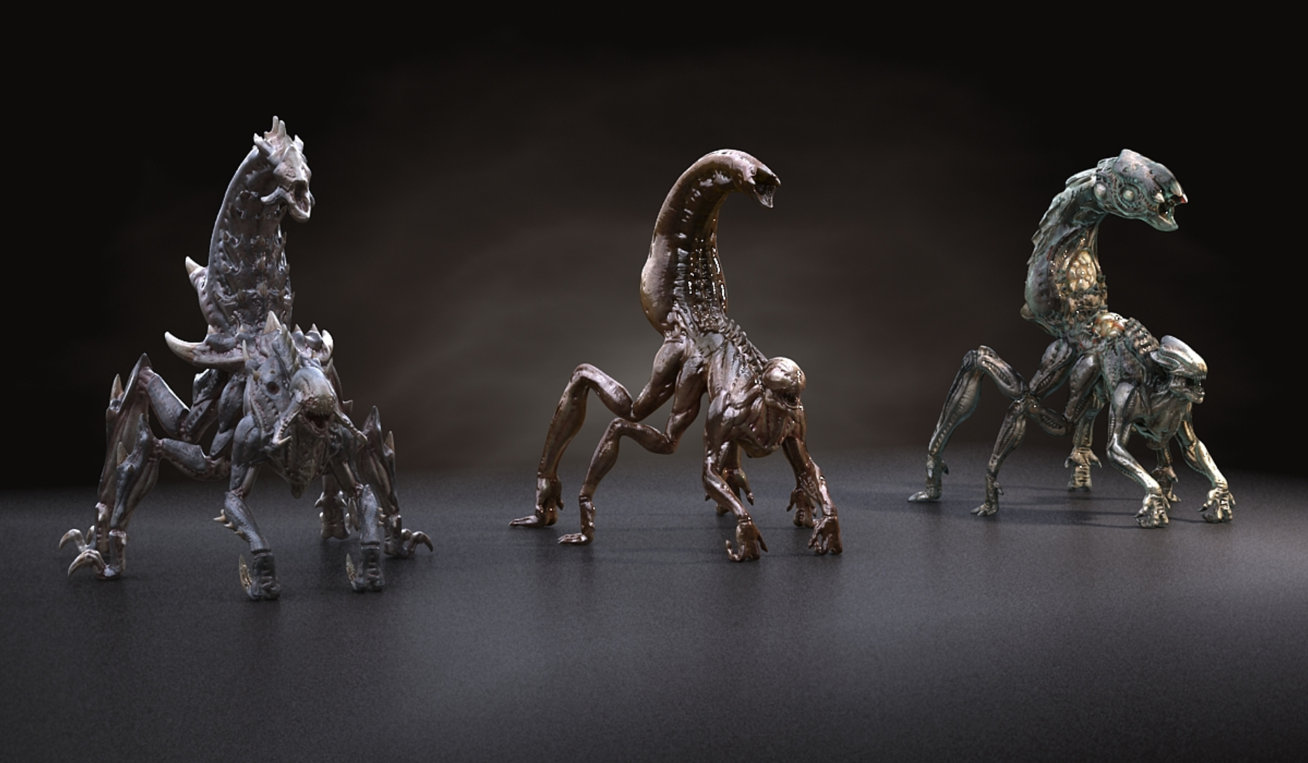 Creature pack hd model - TurboSquid 1204240