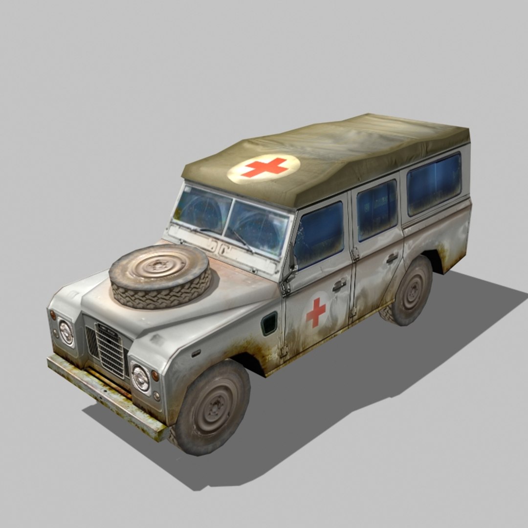 3ds max land rover defender suv