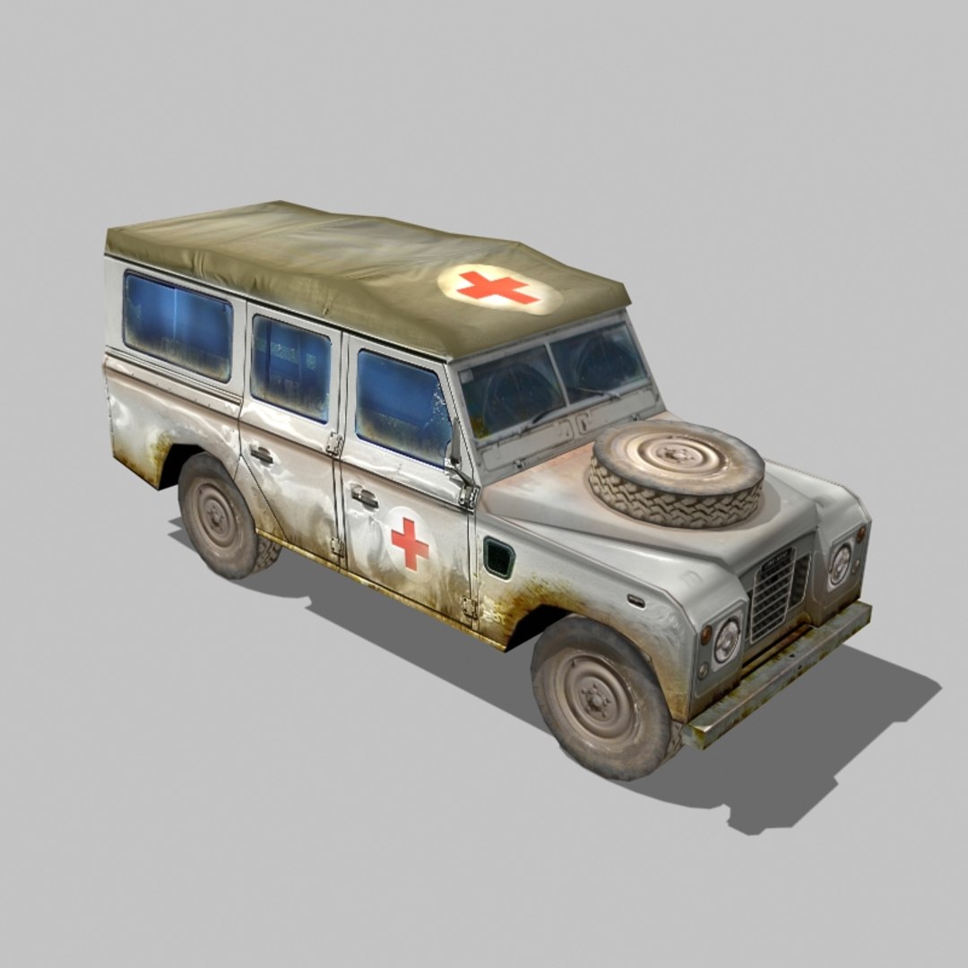 3ds max land rover defender suv