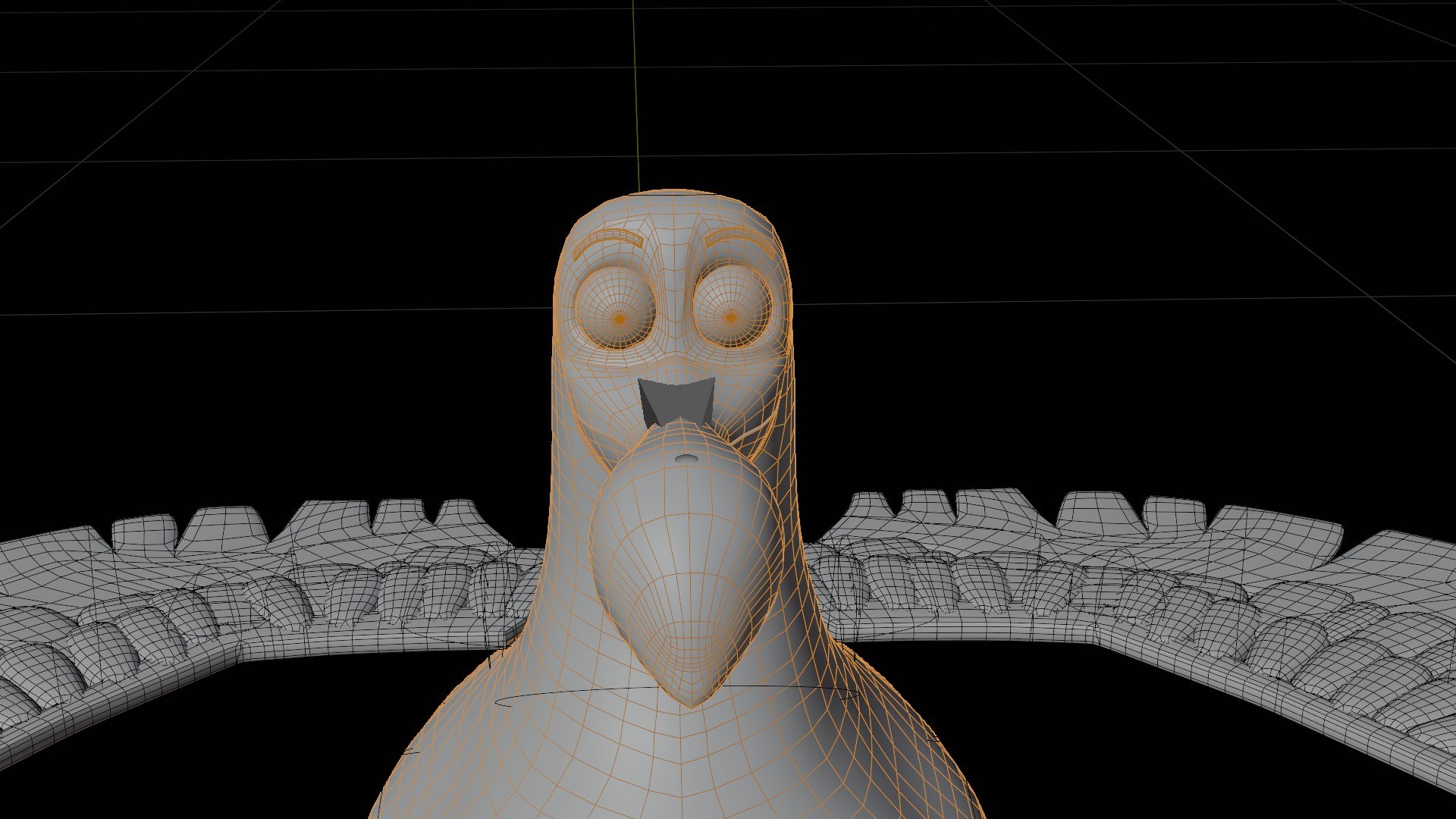 Stylized Bird Cartoon Rigged 3D - TurboSquid 2248356