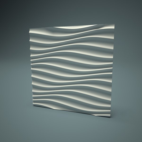 decorative wall panel 3d model