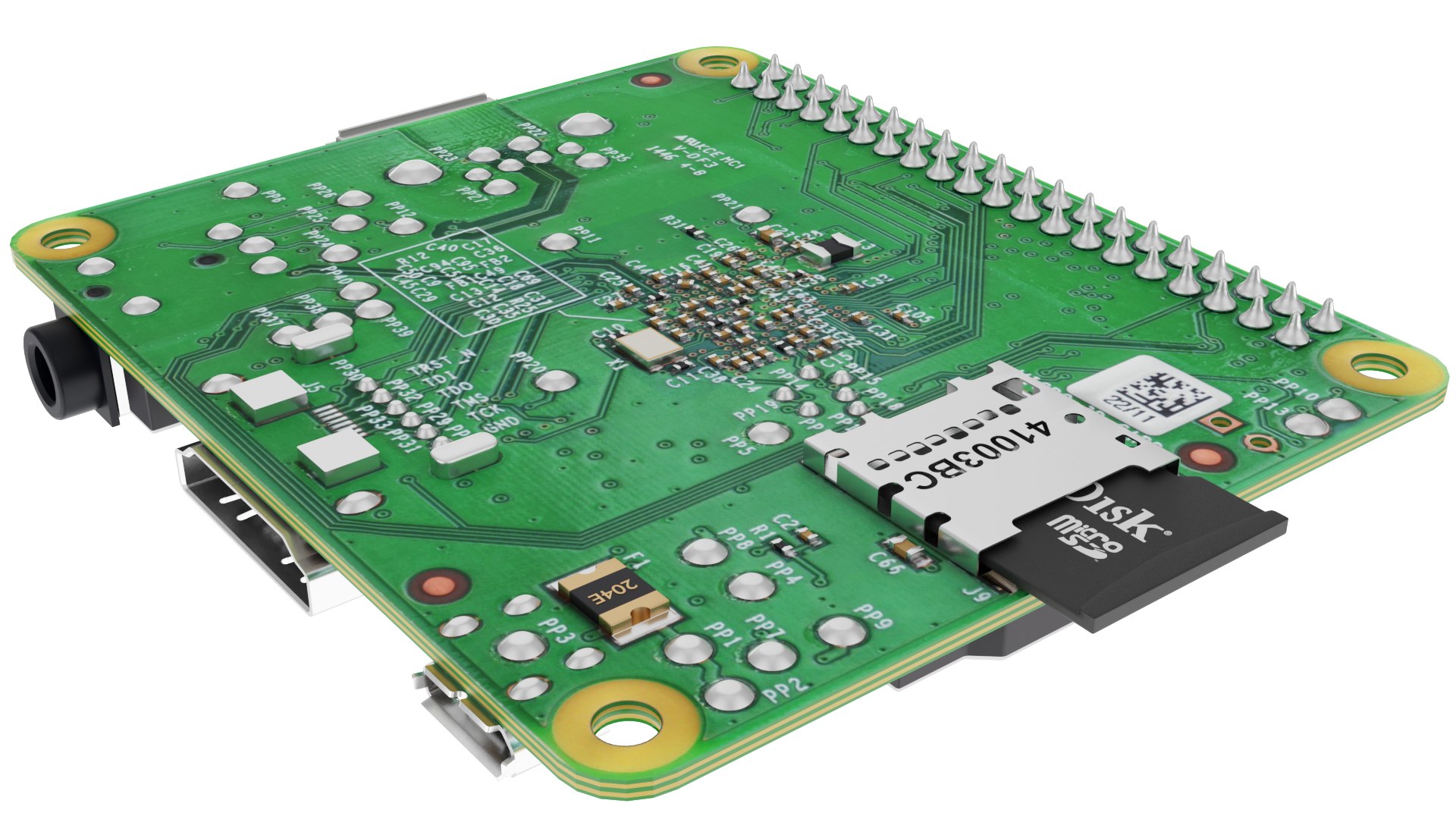 Raspberry Pi 1 A Model - TurboSquid 1770712