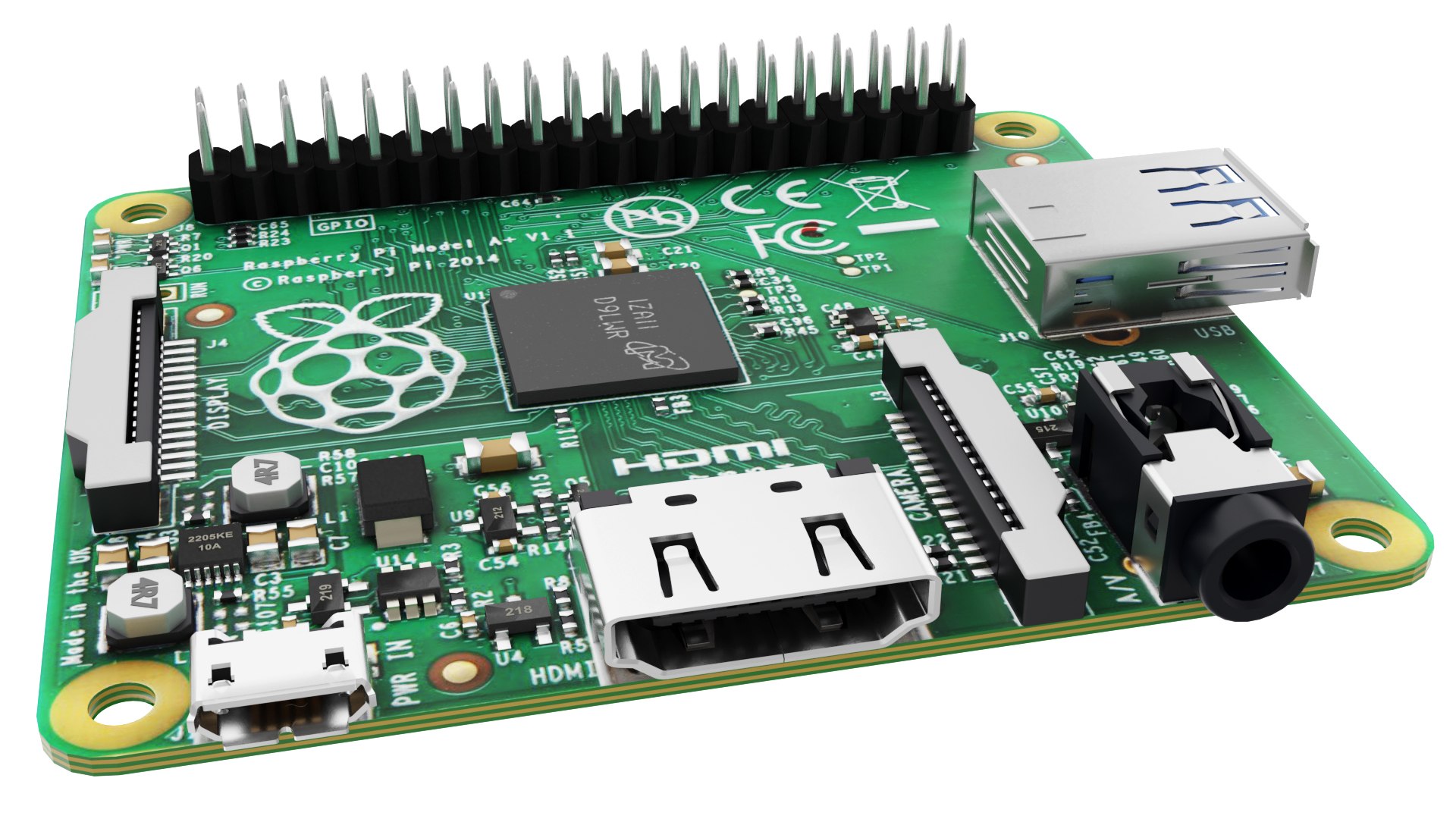 Raspberry Pi 1 A Model - TurboSquid 1770712