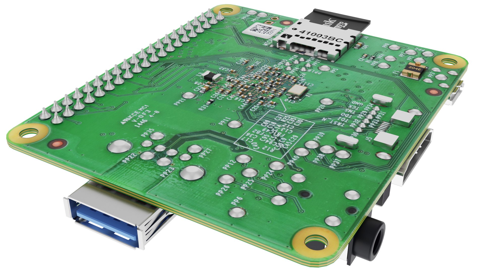 Raspberry Pi 1 A Model - TurboSquid 1770712