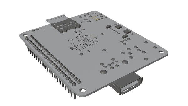 Raspberry pi 1 A model - TurboSquid 1770712