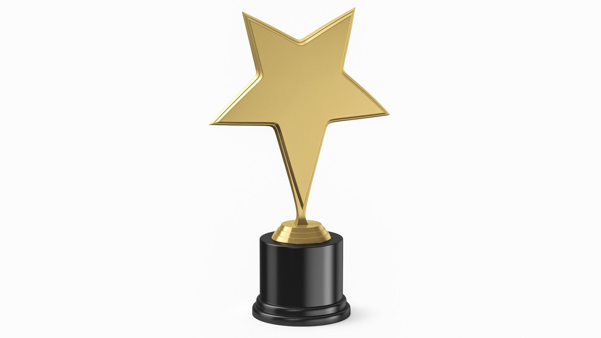3D Model Star Trophy - TurboSquid 2113945