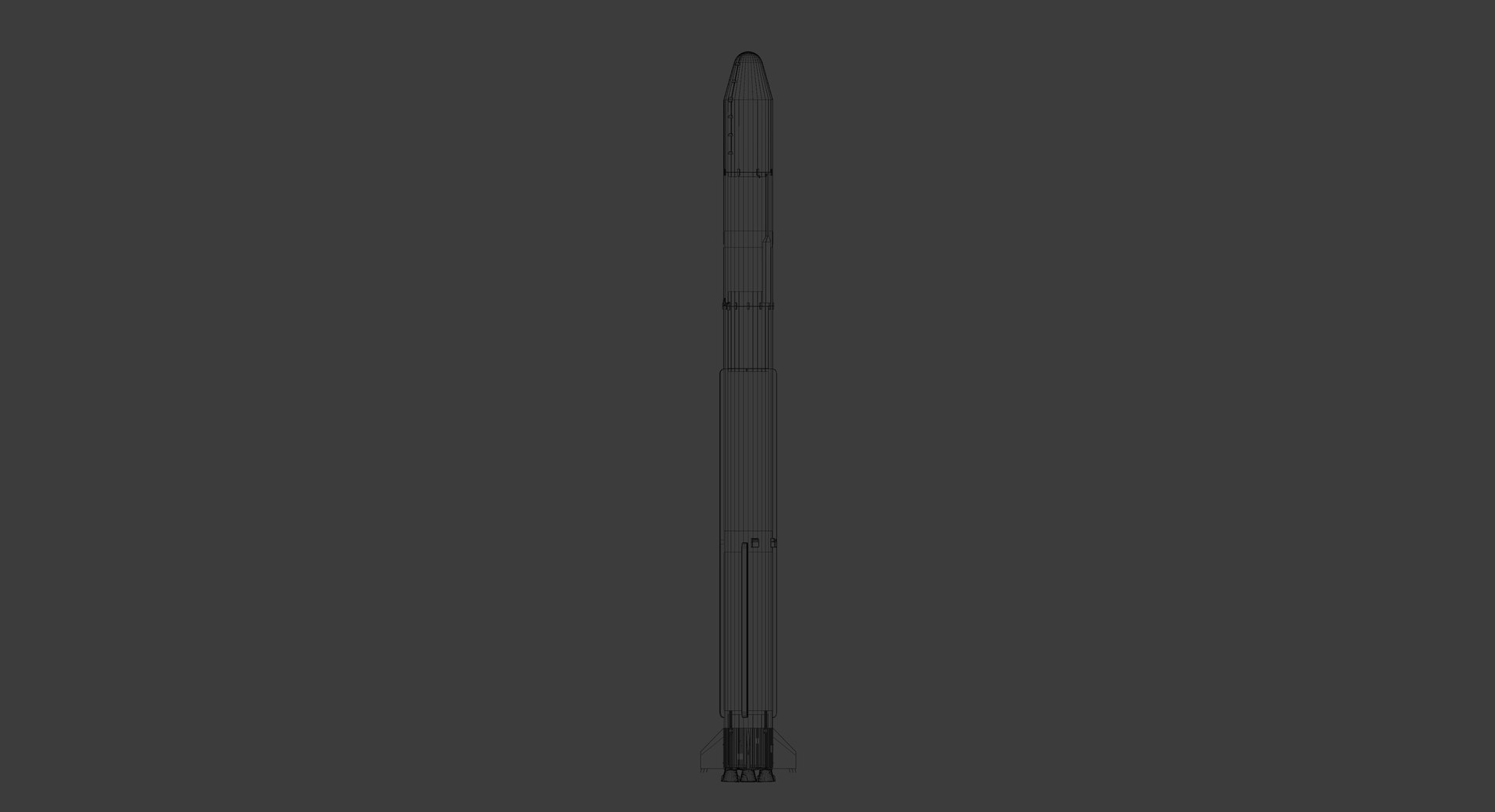3D Zhuque-2 Launch Vehicle Blender-FBX - TurboSquid 2139632
