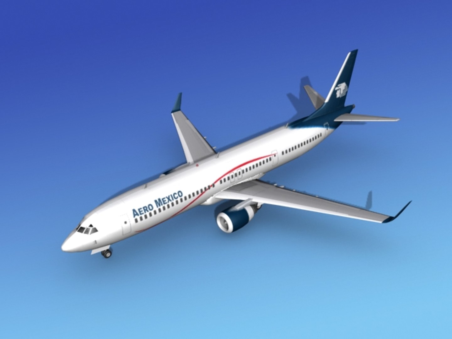 737-900er 737 Airplane 737-900 3ds