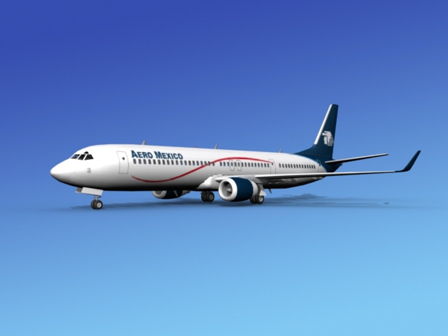 737-900er 737 Airplane 737-900 3ds