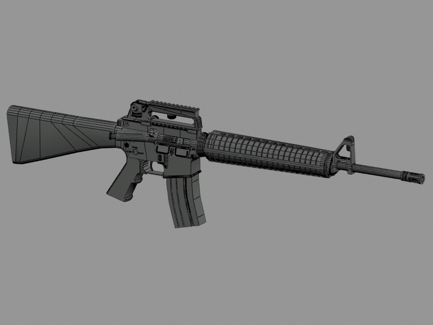 3d Colt M16a4