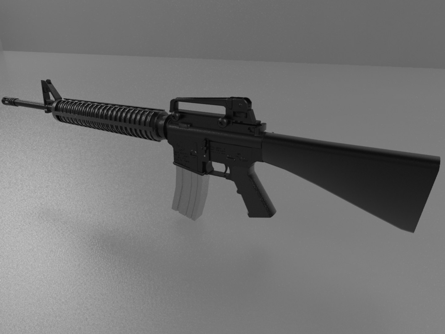 3d Colt M16a4