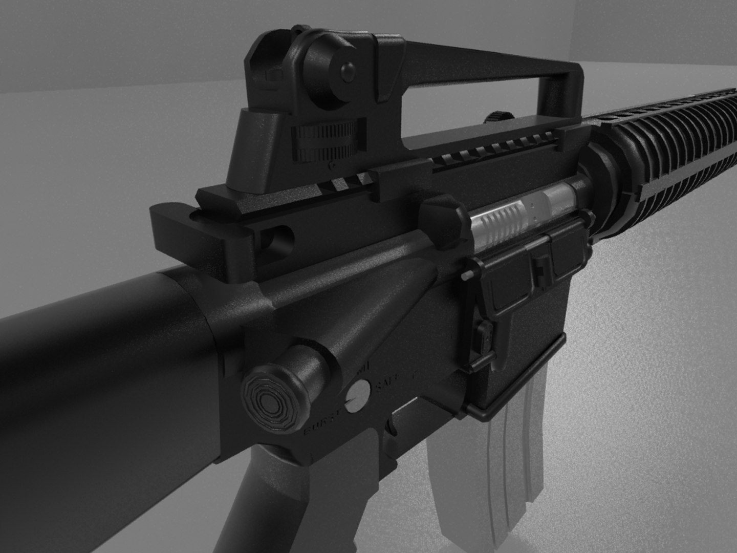 3d Colt M16a4