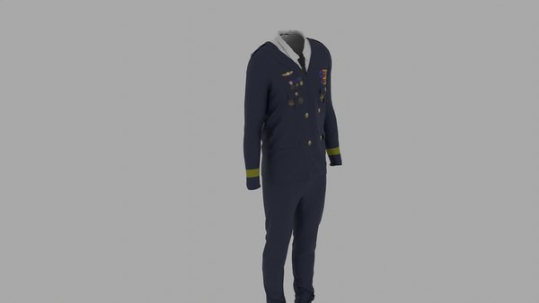 Military Uniform 3D model - TurboSquid 1973176