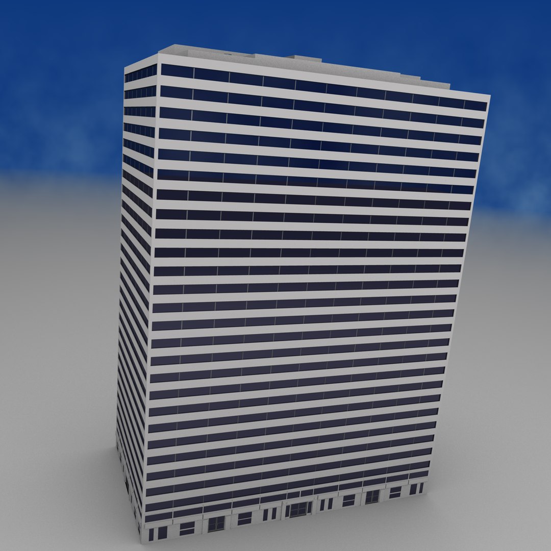 Office Skyscraper Building 3d Model