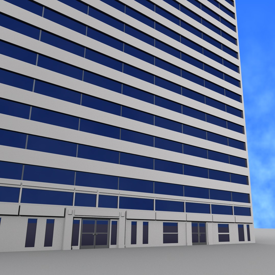 Office Skyscraper Building 3d Model