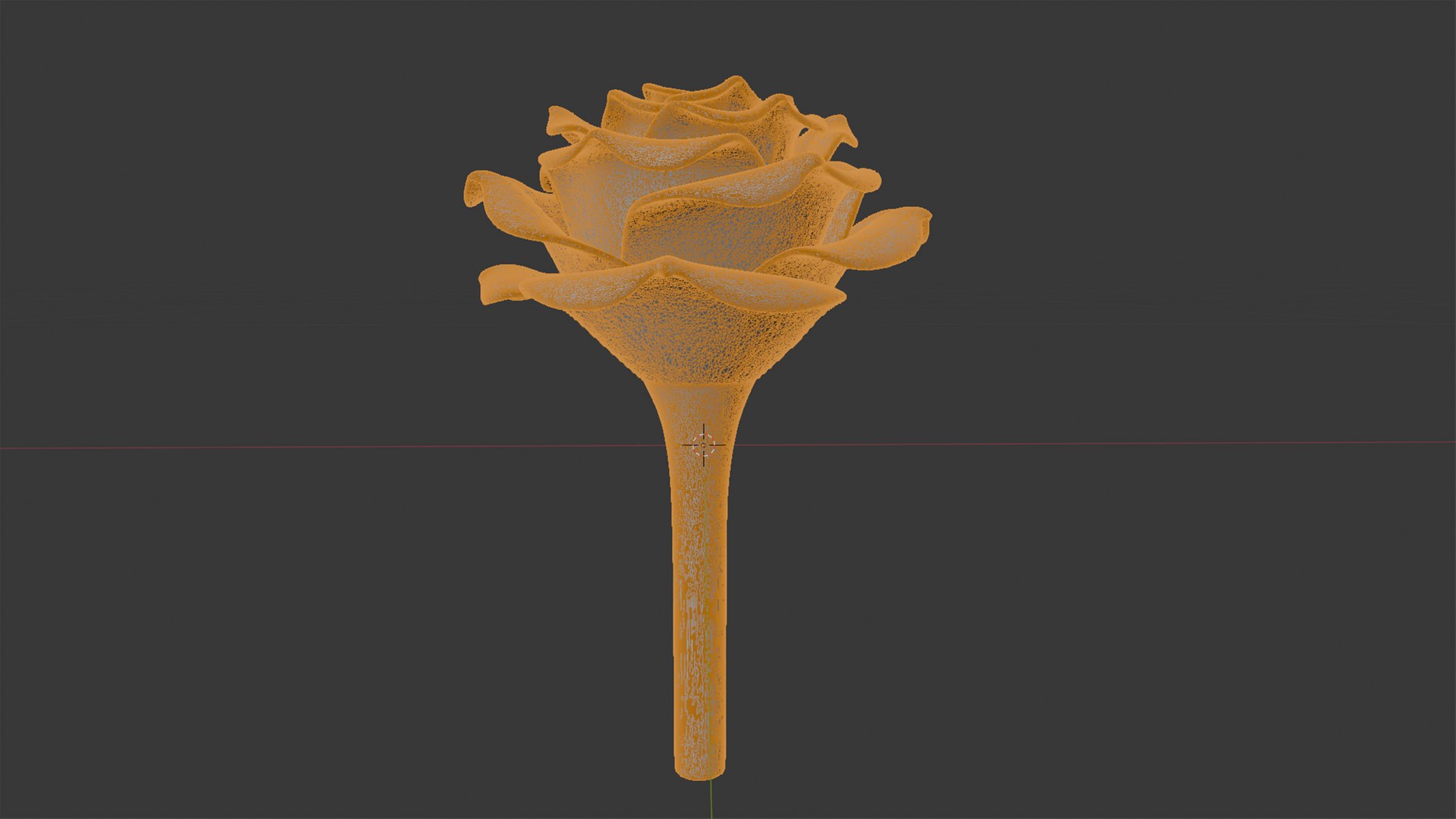 Rose With Printing Base 3D Print Model 3D Model - TurboSquid 2452863