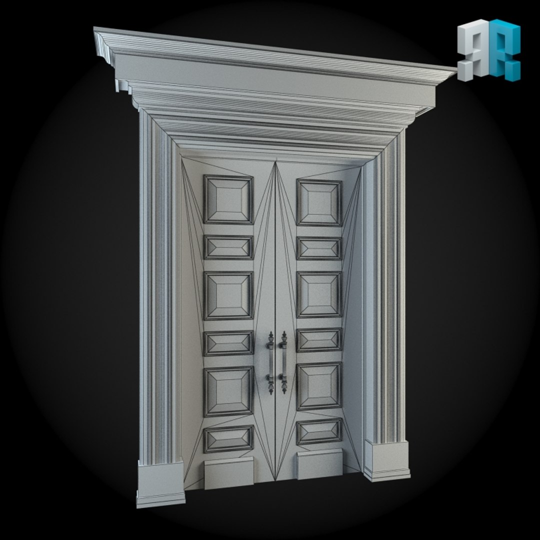 3d Architectural Modules Model