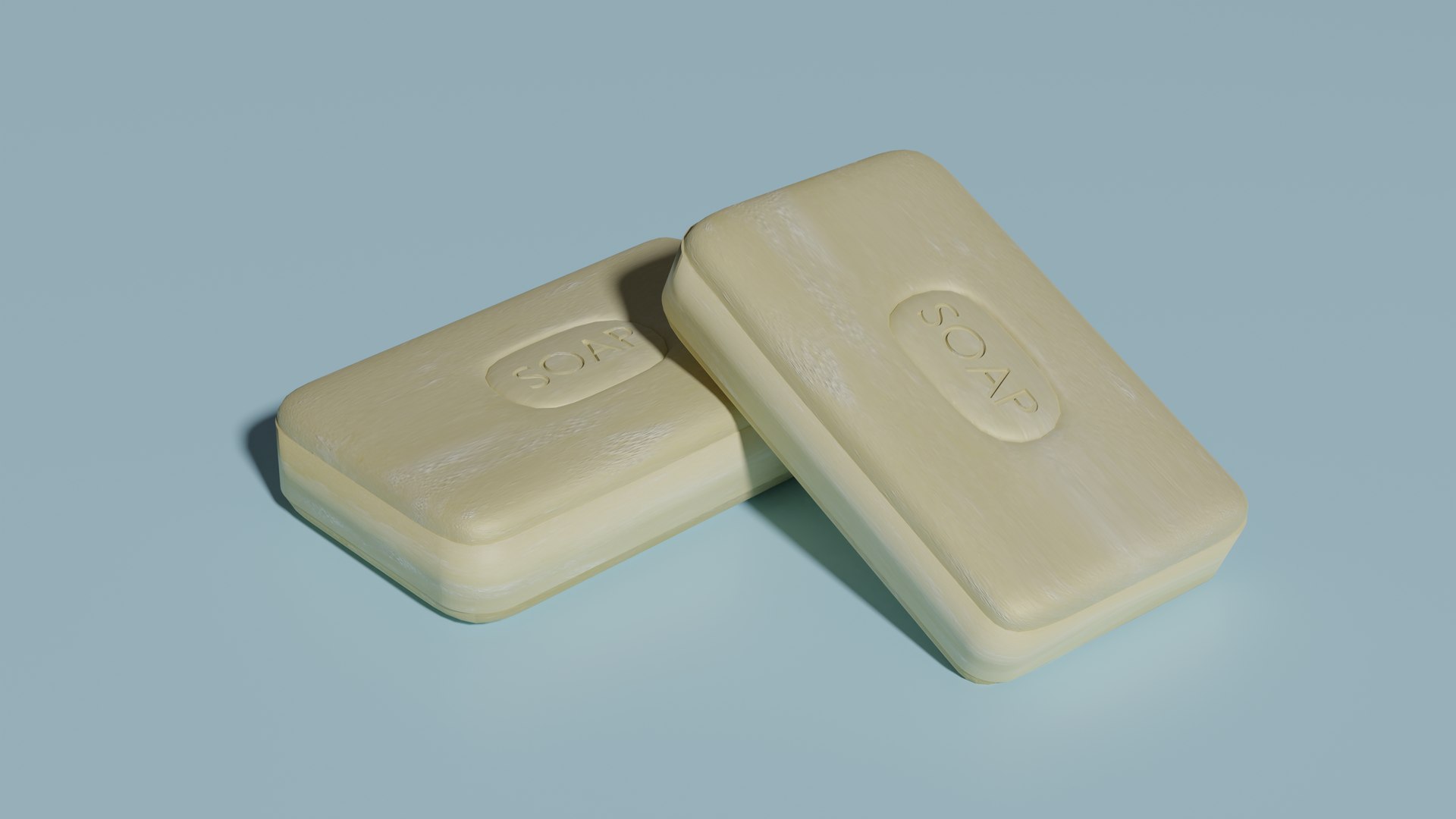 3D Model White Soap Bar - TurboSquid 2122658
