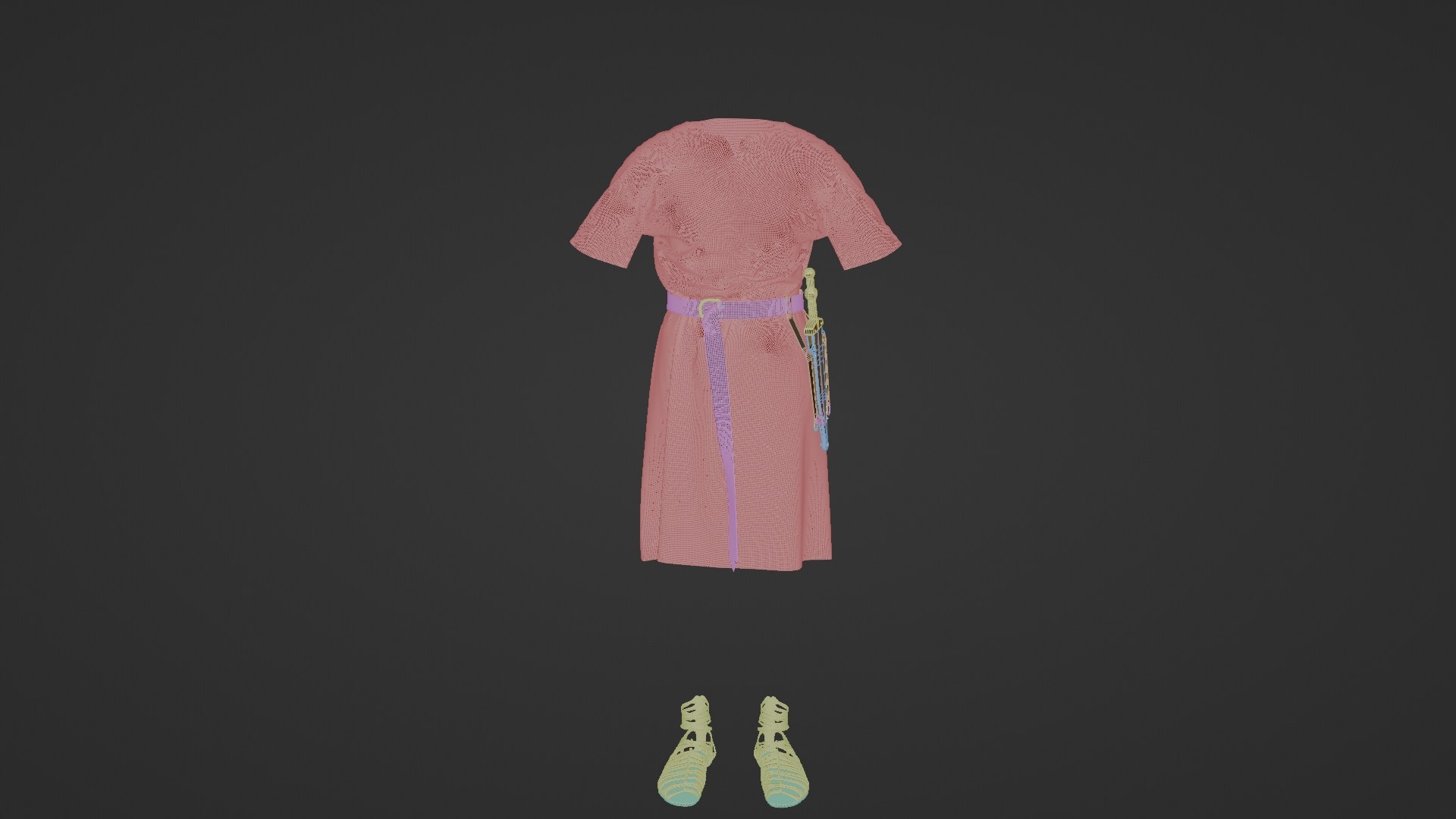 Roman Cloth 3D Model - TurboSquid 2267599