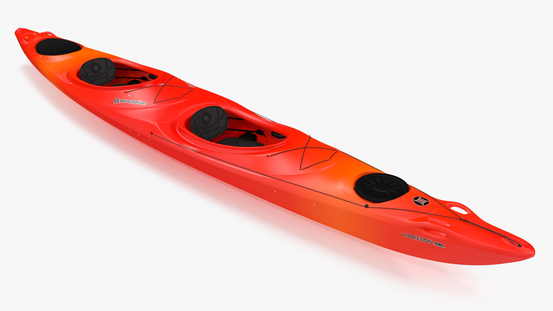 3D Tandem Touring Kayak - TurboSquid 2167636