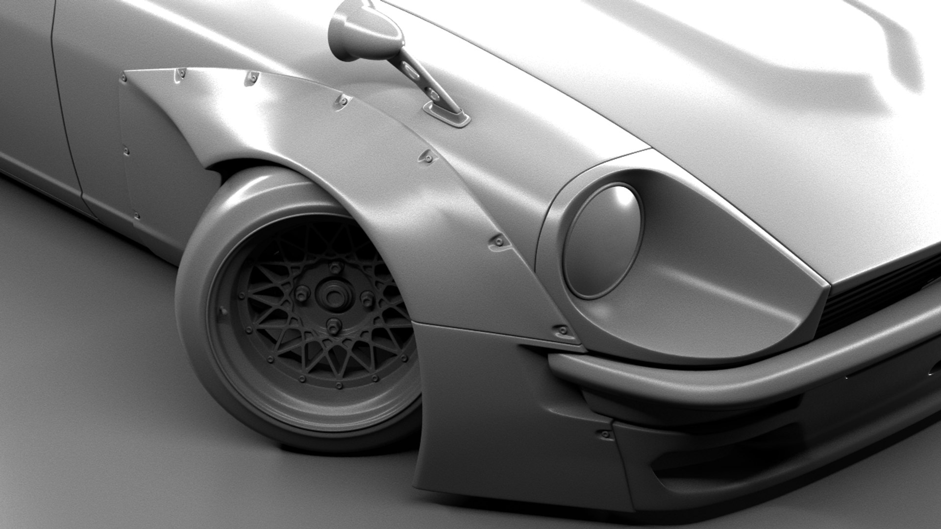 Datsun 240z Pandem 3D Model - TurboSquid 1245730