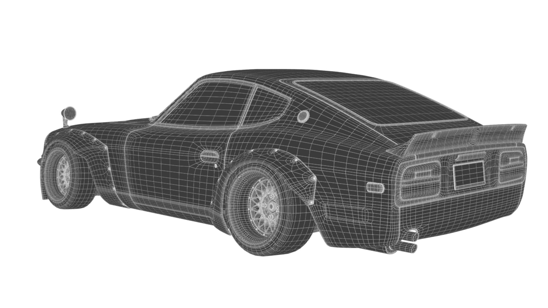 Datsun 240z Pandem 3D Model - TurboSquid 1245730