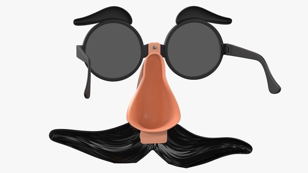 3D model groucho disguise glasses mask - TurboSquid 1700674