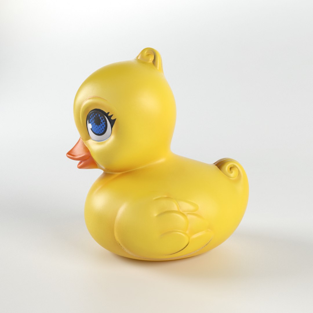 3D Rubber Duck - TurboSquid 1154464
