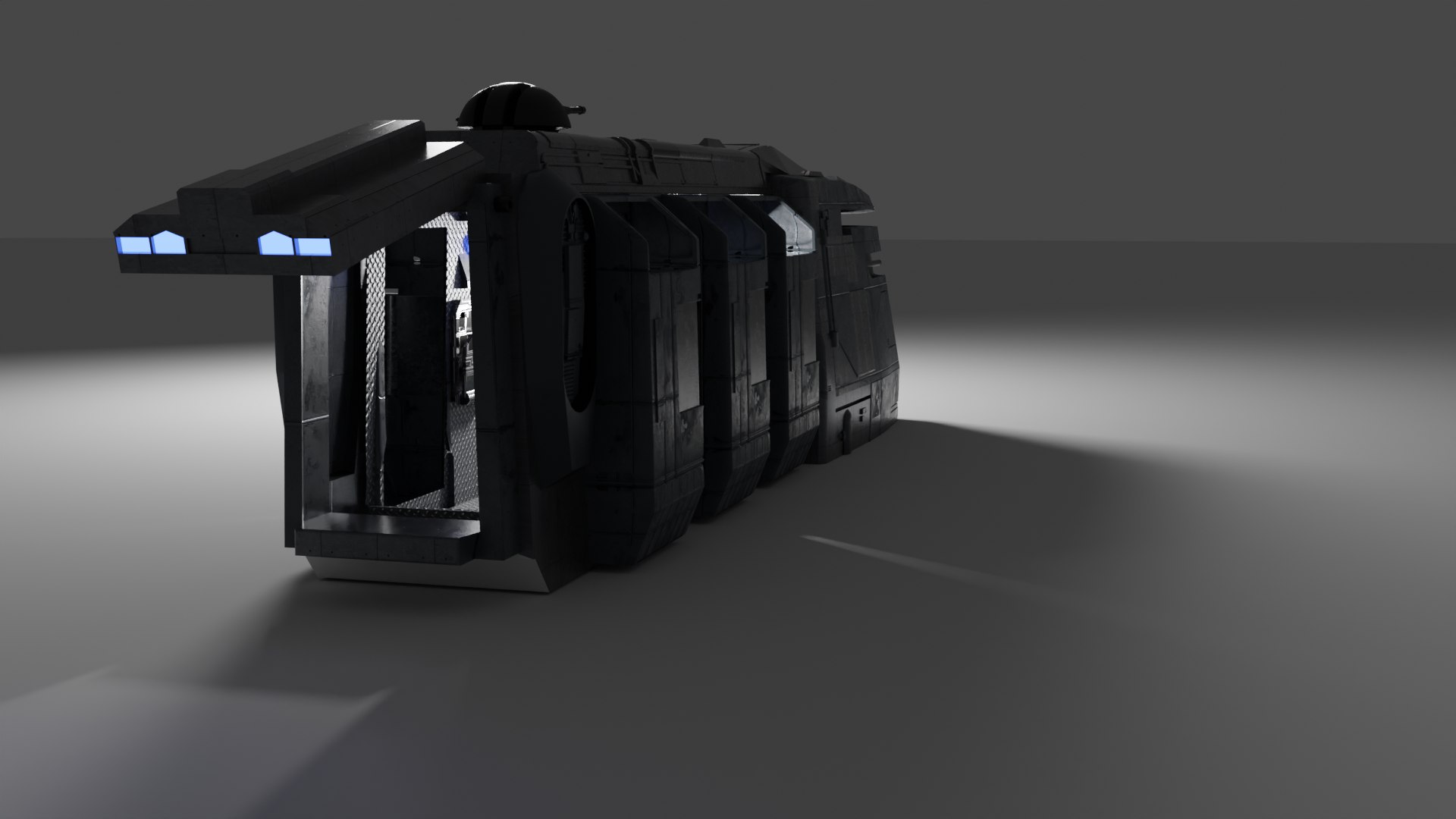 3D StarWars Imperial Troop Transport Model - TurboSquid 2014039