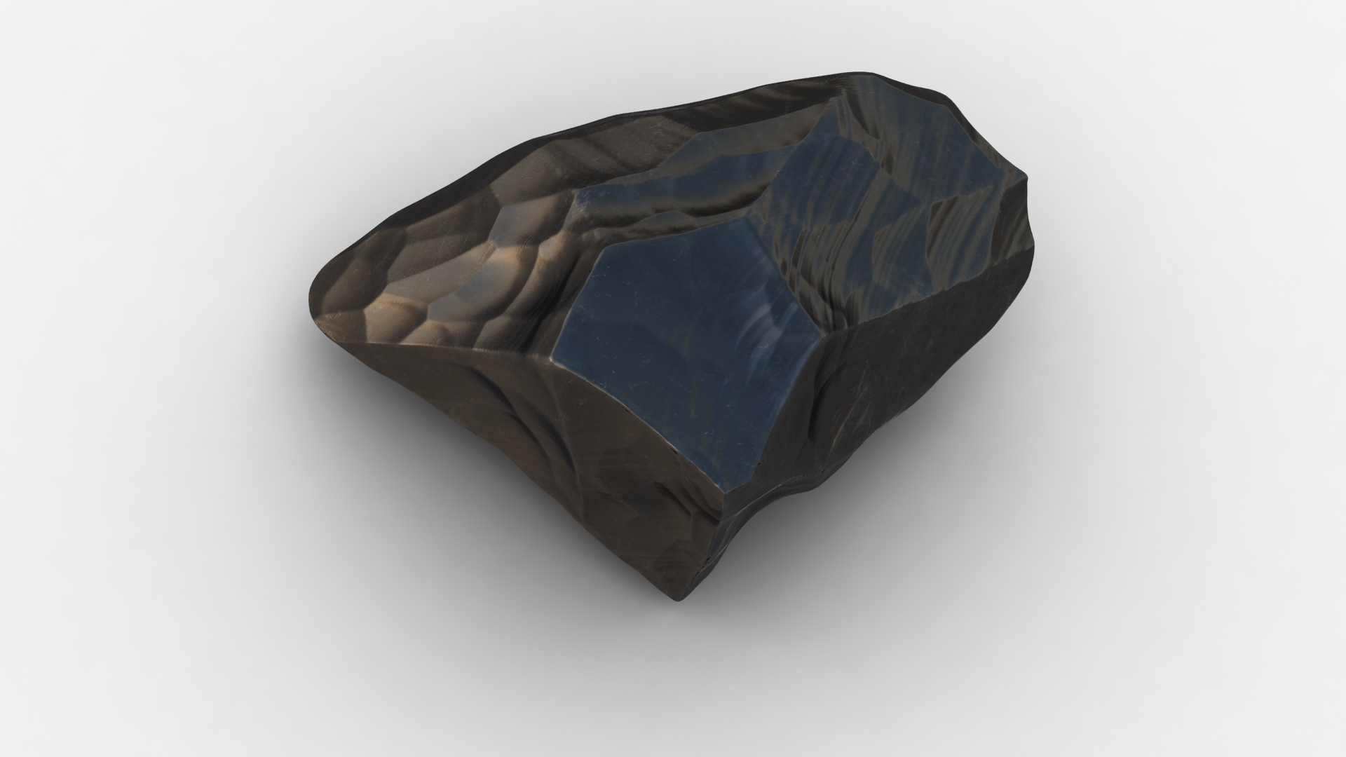 Obsidian Stone Model - TurboSquid 1575312