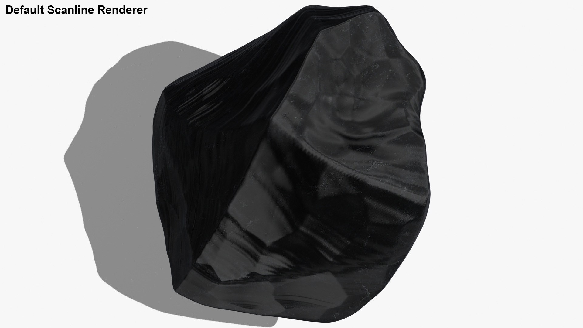 Obsidian Stone Model - TurboSquid 1575312