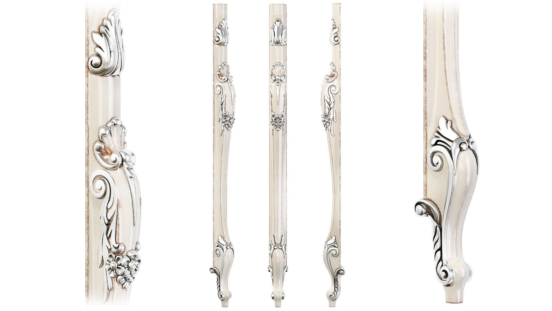 3D Classic leg 041 model - TurboSquid 1971335