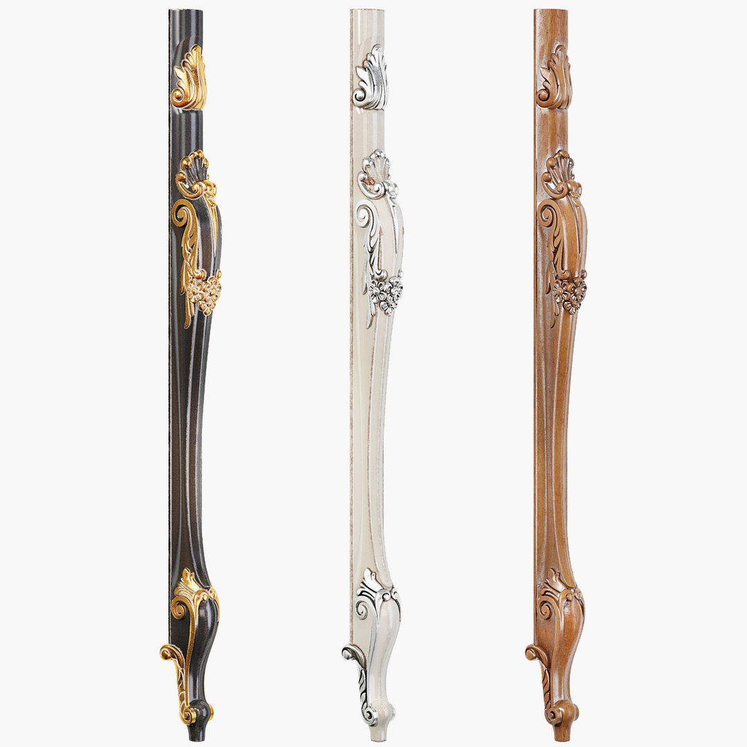 3D Classic leg 041 model - TurboSquid 1971335