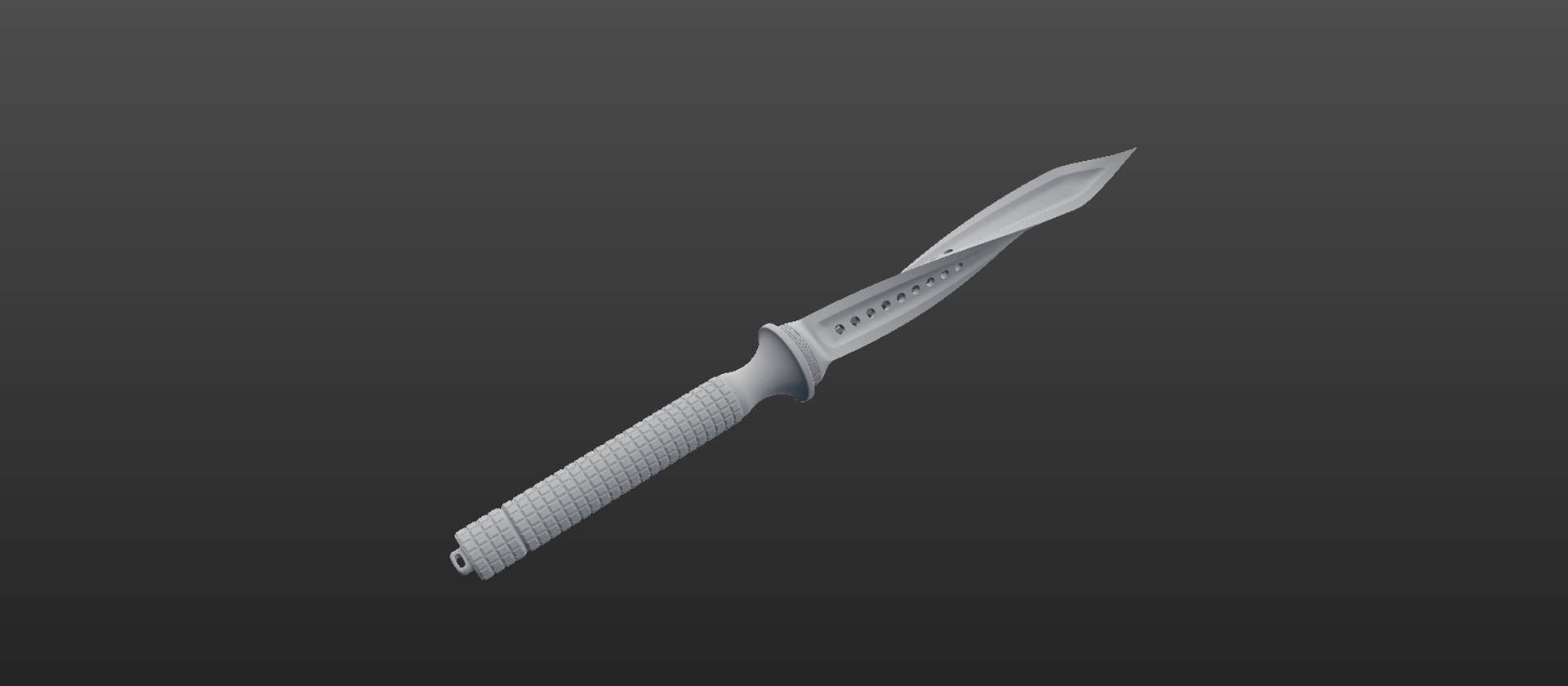 3D Jagdkommando Knife - TurboSquid 1266540