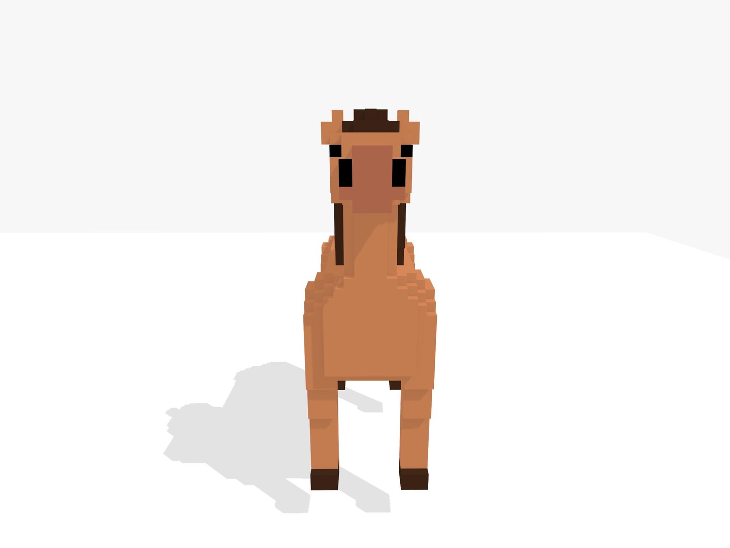 Voxel Farm Horse 3D - TurboSquid 2239545