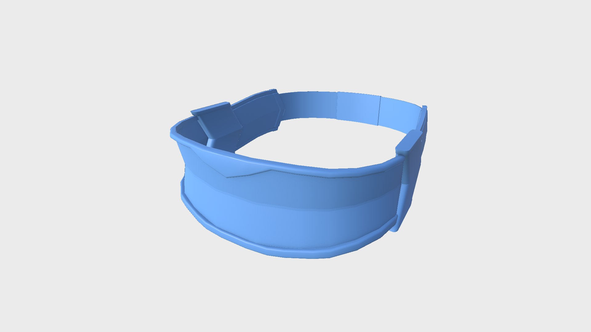 3D SciFi Glasses C03 Black Metal - Character Design Fashion ...