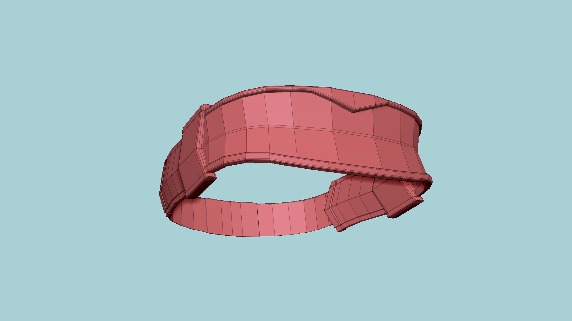 3D SciFi Glasses C03 Black Metal - Character Design Fashion ...