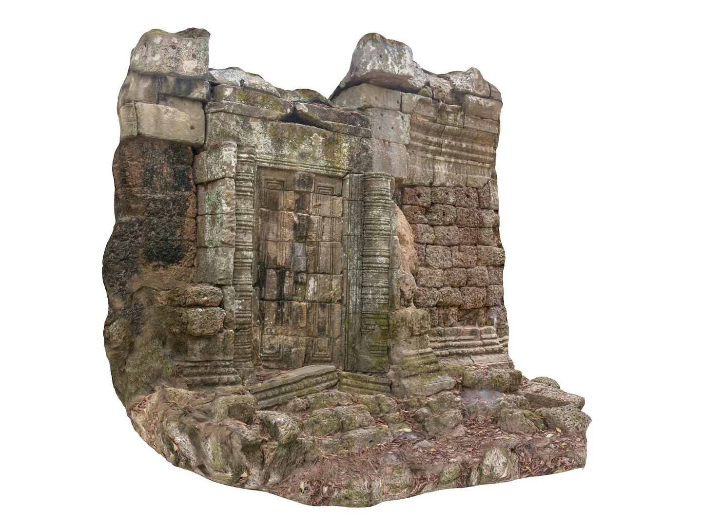 3d Jungle Secret Gate 16k