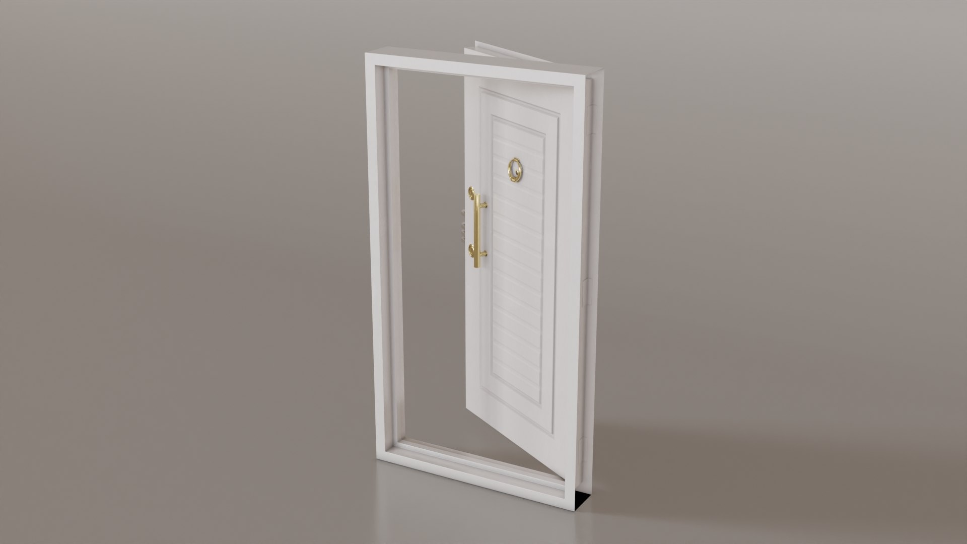 Apartment Exterior Door 3D Model - TurboSquid 2276087