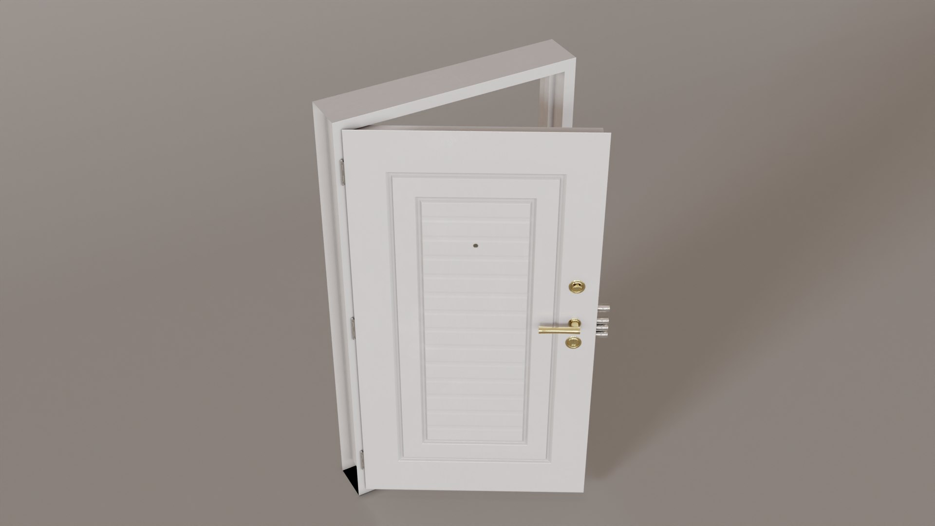 Apartment Exterior Door 3D Model - TurboSquid 2276087