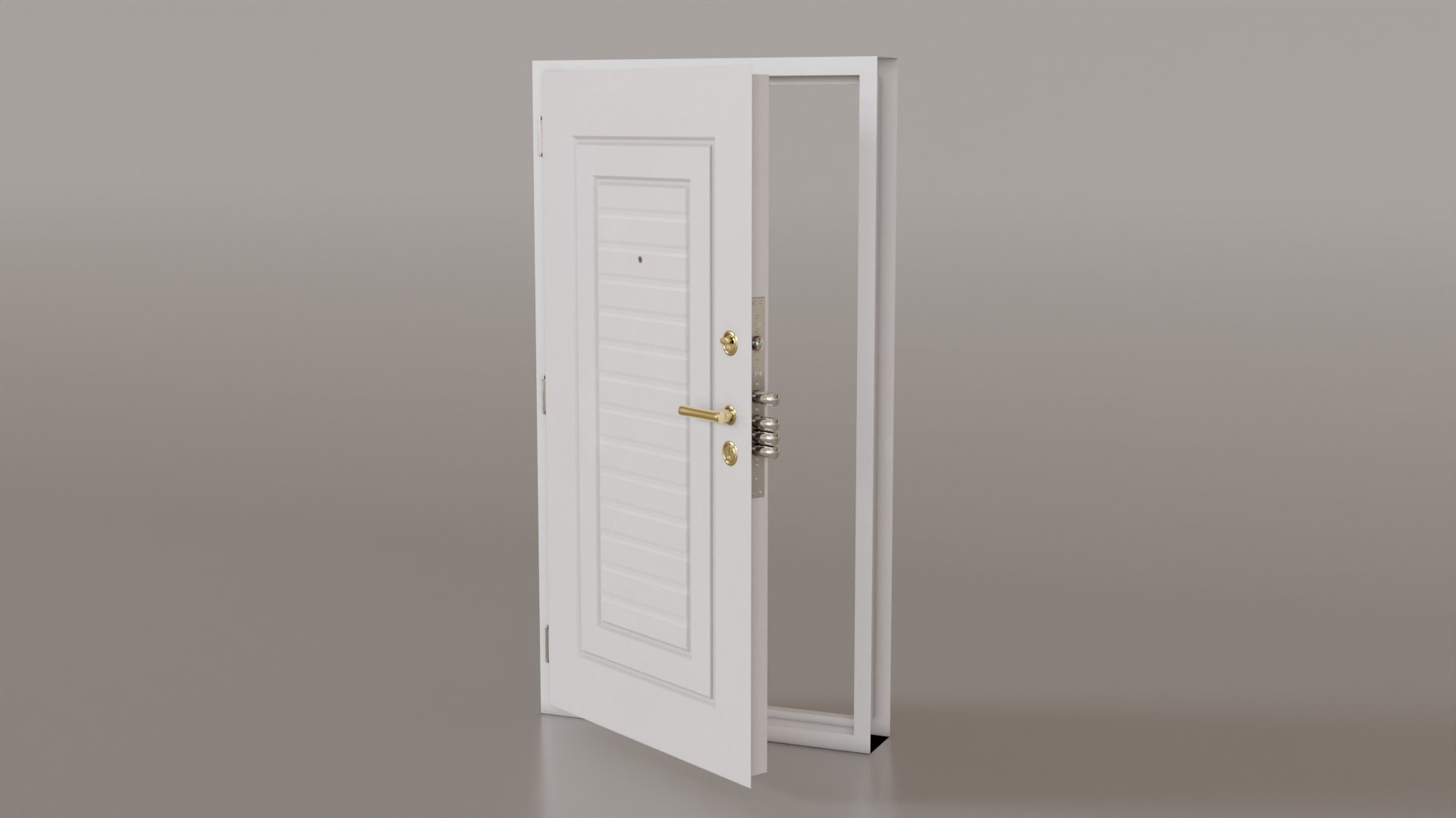 Apartment Exterior Door 3D Model - TurboSquid 2276087