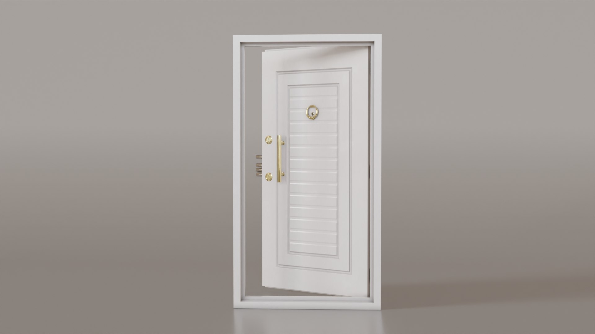 Apartment Exterior Door 3D Model - TurboSquid 2276087